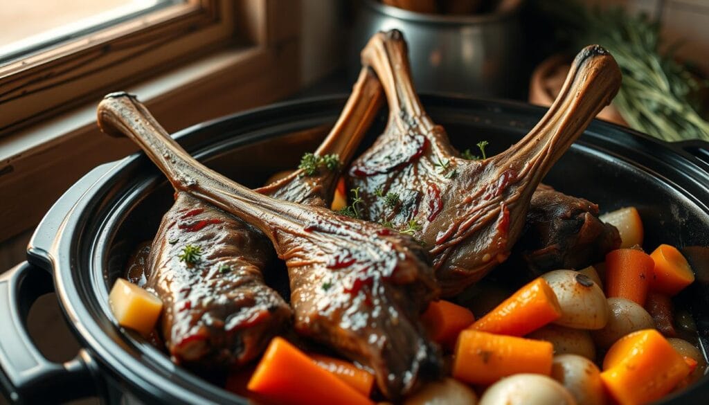Easy Deer Shank Crockpot Recipe For Tender Venison