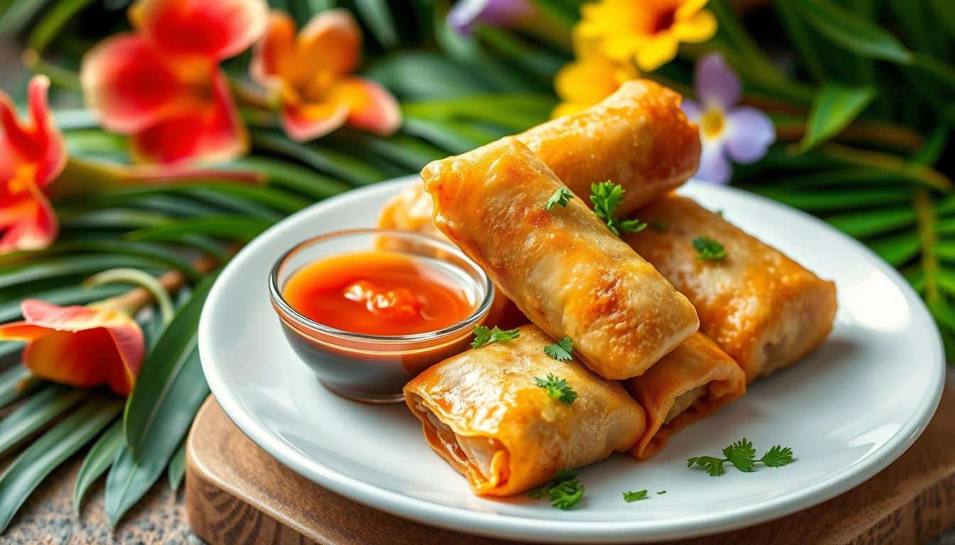 Delicious Kalua Pork Egg Rolls Recipe: Hawaiian Fusion