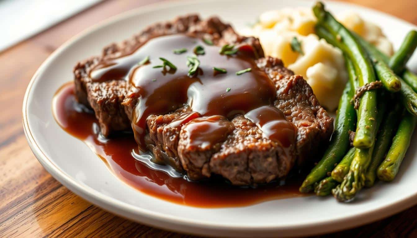 Hearty Chopped Steak Recipe With Gravy - Perfect For Any Night